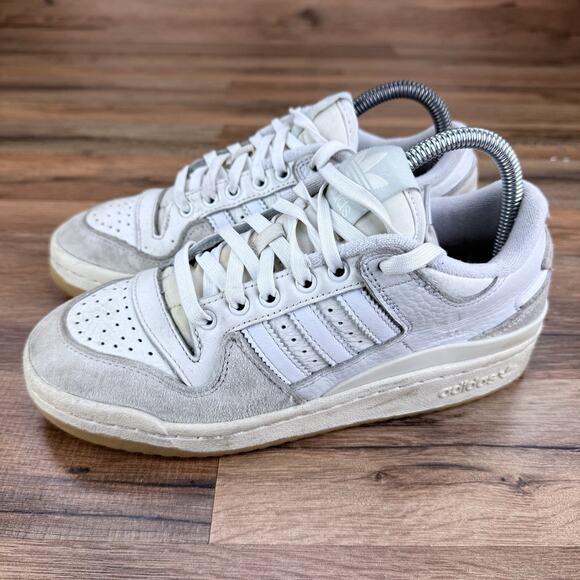 adidas | Shoes | Adidas Size 5 Forum 84 Low Adv White Gum 223 Mens ...